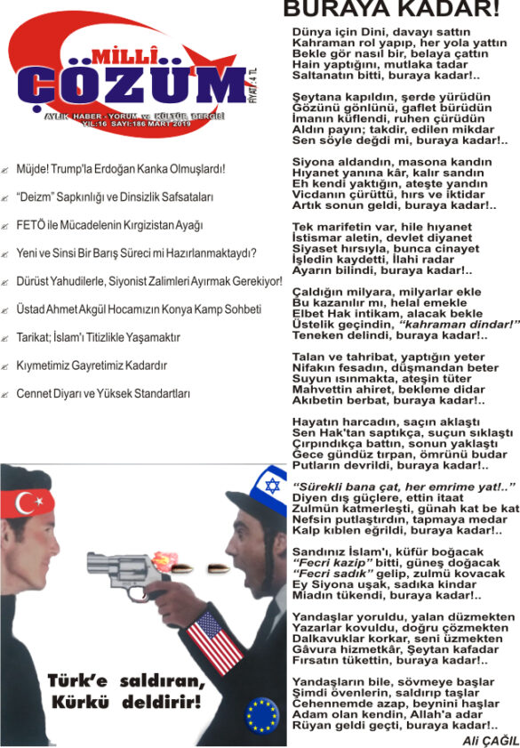 DERGİLERİMİZ - Milli Çözüm Dergisi